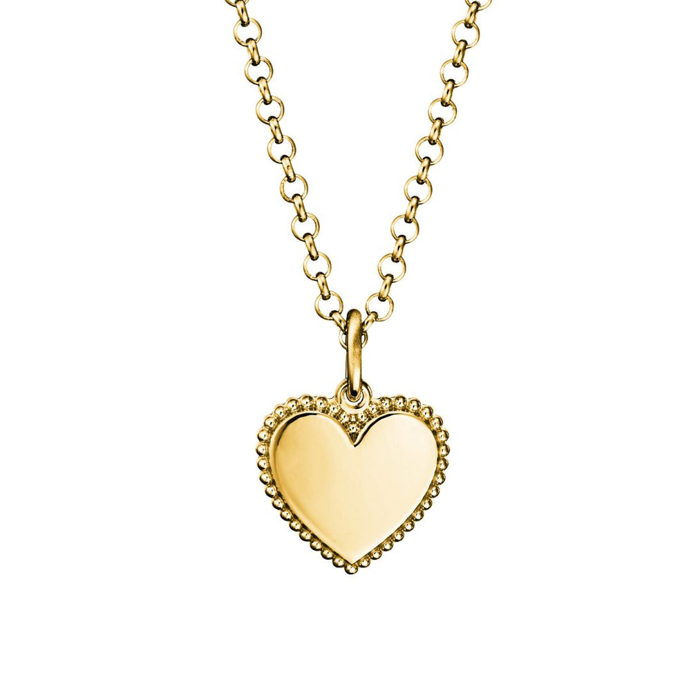 Lumoava Helmi Pendant, Yellow Gold Plated Silver