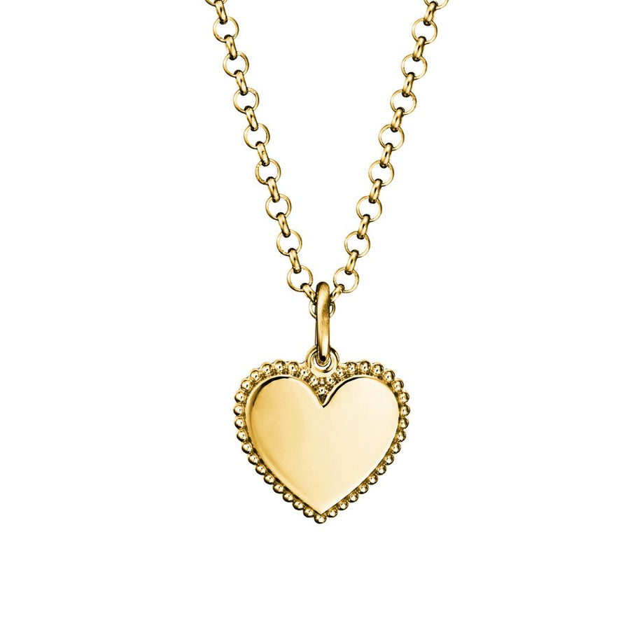 Lumoava Helmi Pendant, Yellow Gold Plated Silver