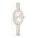 Swarovski Dextera Bangle Watch, Champagne Gold Color and White Crystal