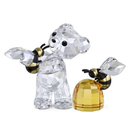 Swarovski Kris Bear Sweet as can Bee Crystal Figurine 5677126