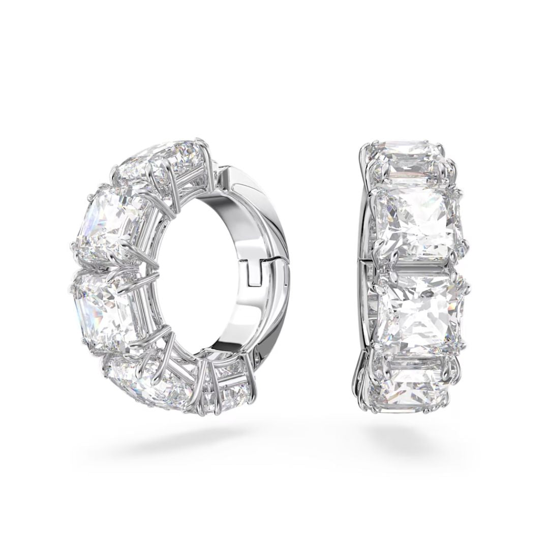 Swarovski Millenia Clip korvakorut, vaalea metalli ja kirkkaat kristal
