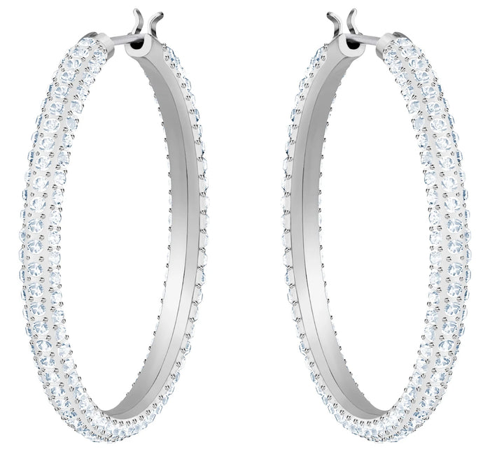 Swarovski Stone vanne korvakorut, valkoinen