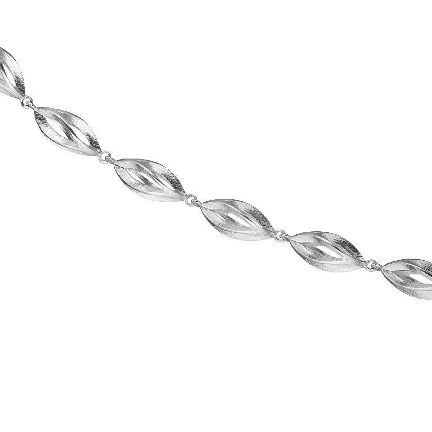 Lumoava Kaisla, hopearannekoru 19,5 cm